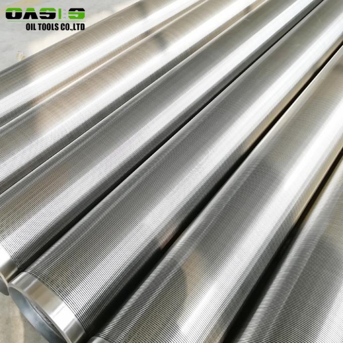 Reinforced LCG V Wire Screen , Rod Based Water / Oil Well Sand Screen