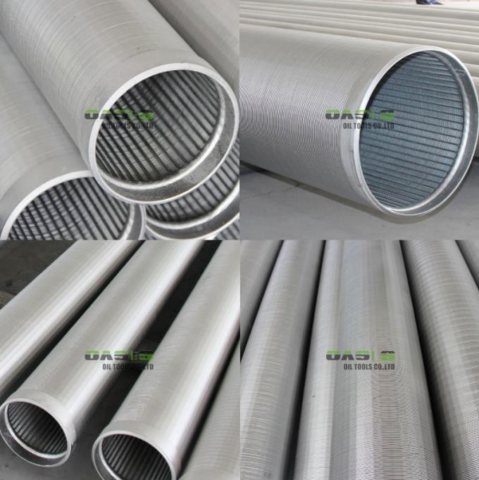 Low Carbon Galvanized LCG Water Well Screen Pipe For Deep Well Drilling
