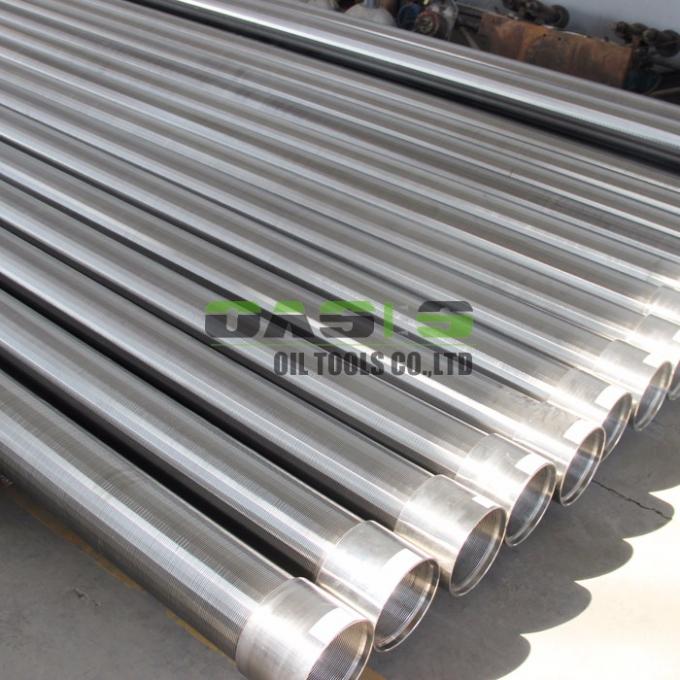 SS 304L Heavy Duty Well Pump Screen , Plain Weave Gravel Pack Screen
