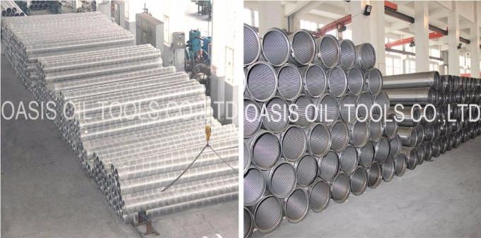 SS 304L Heavy Duty Well Pump Screen , Plain Weave Gravel Pack Screen