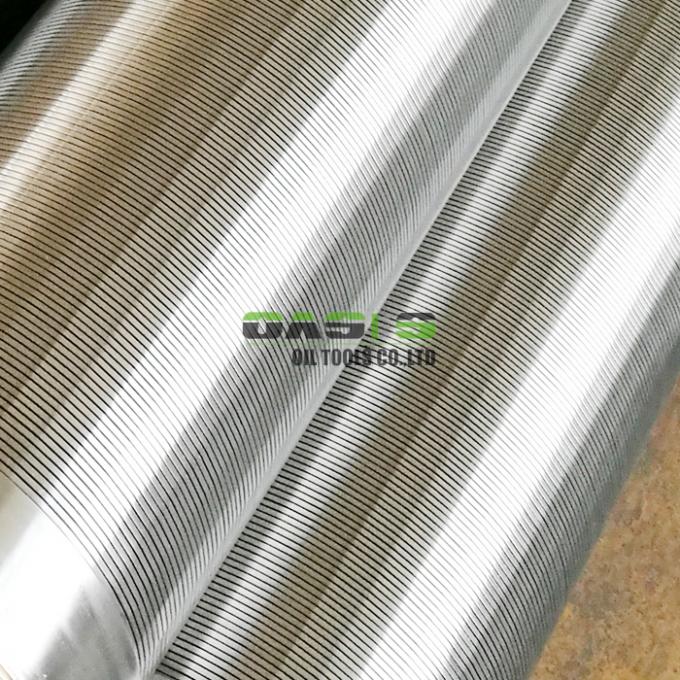 Borehole Drilling Gravel Pack Screen , High Strength Wedge Wire Filter