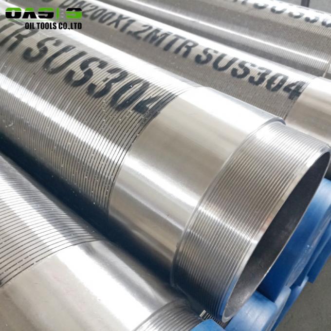 Gravel Prepacked Wire Wrapped Screens , Water Well Drilling Wedge Wire ...
